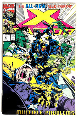 X-FACTOR #73 CVR A LARRY STROMAN 1ST PRINT 1991 MARVEL COMICS VF | eBay