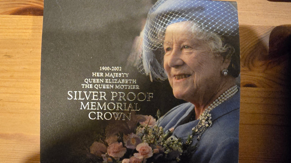 Royal Mint 2000 Queen Mother Silver 1900 -2002 silver proof Memorial ...