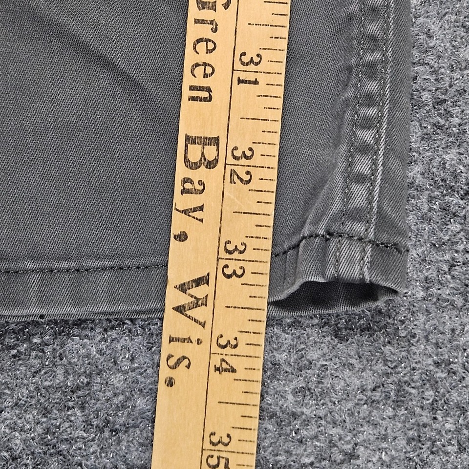 Patagonia Iron Clad Pants 32x34 Gray Slim Straight Outdoor Work Grunge ...