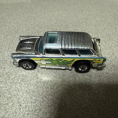 Vintage 1969 Hot Wheels ALIVE '55 Chevy Nomad Super Chromes Hong Kong ...