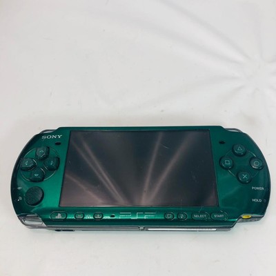 PSP Playstation Portable Spirited Green PSP 3000SG Sony game Console ...