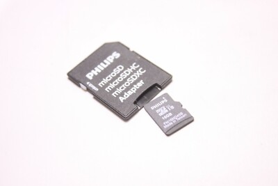 NEW Philips 16GB Micro SD Memory Card High Speed SDHC with SD Adapter ...