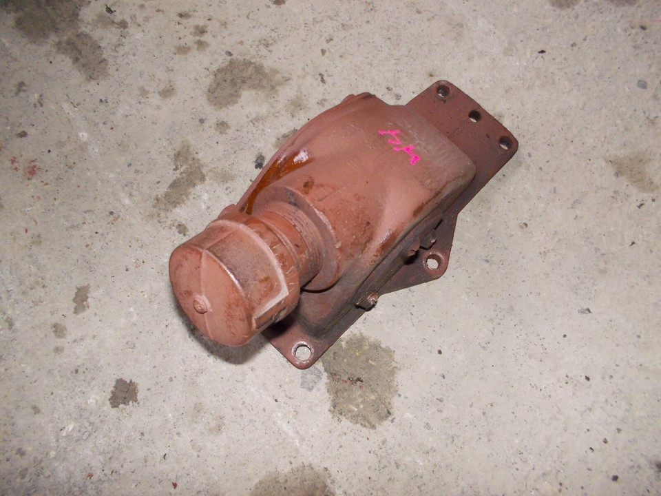 Massey Harris 44 MH tractor engine motor front oil fill bracket w/ cap ...