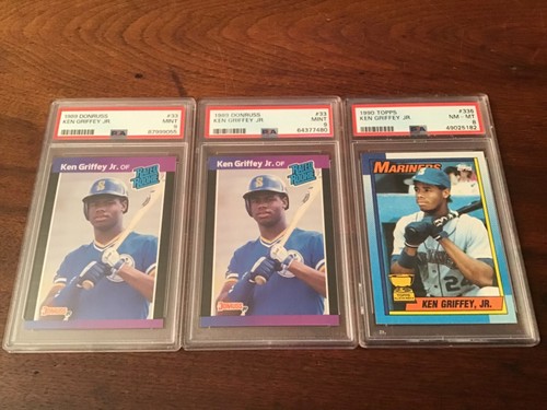 3-Ken Griffey Jr. Error Cards | eBay