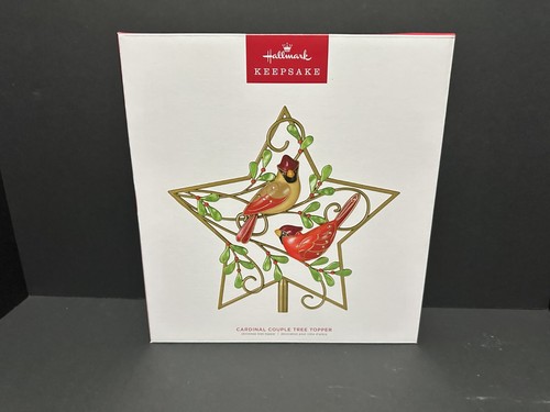 2022 Hallmark Cardinal Couple Metal Tree Topper - Beauty of Birds | eBay