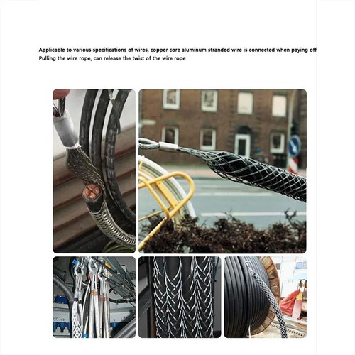1T/3T/5T Cable Pulling Swivel Wire Line Rope 11000 BALL BEARING Rotary ...