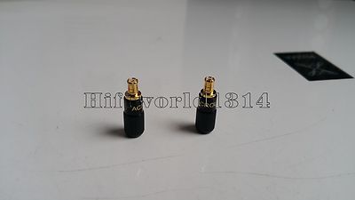 1Set Audio Technica Connector Plug Pin A2DC GOLD plated ATH-E40 ATH-E50 ...