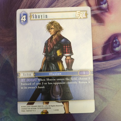 Final Fantasy TCG Opus I Shuyin EX 1-212S | eBay