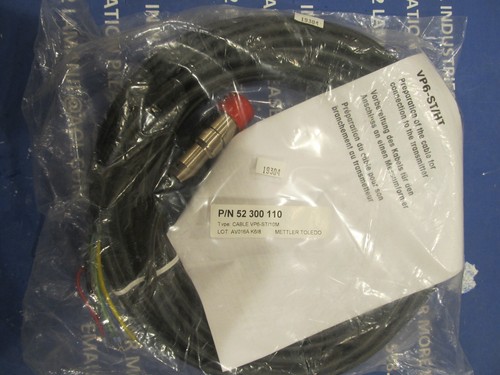 Mettler M300 Cable Assembly, pH & Oxygen, VP6-ST/HT/10M, 52300110 ...