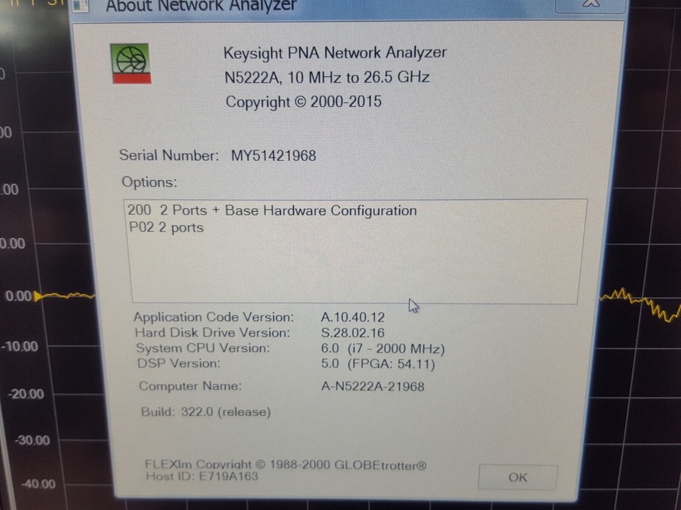 Keysight N5222A: 26.5GHz PNA Network Analyzer (Opt. 200 P02, with ...