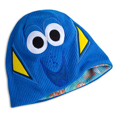 Disney Store Pixar Fest Finding Dory Reversible Beanie Hat Nemo Marlin ...