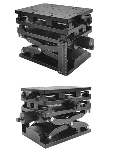 Manual Fine Adjustment Stage Axis High Precision Slide Table Optical ...