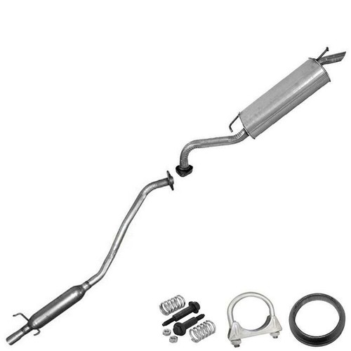 Resonator Muffler Exhaust System Kit fits: 2003 - 2005 Toyota Corolla ...