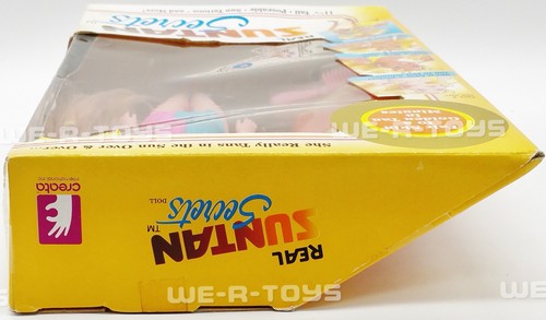 Vintage 1988 Real Barbie Size Suntan Secrets Doll by Creata Intl NRFB ...