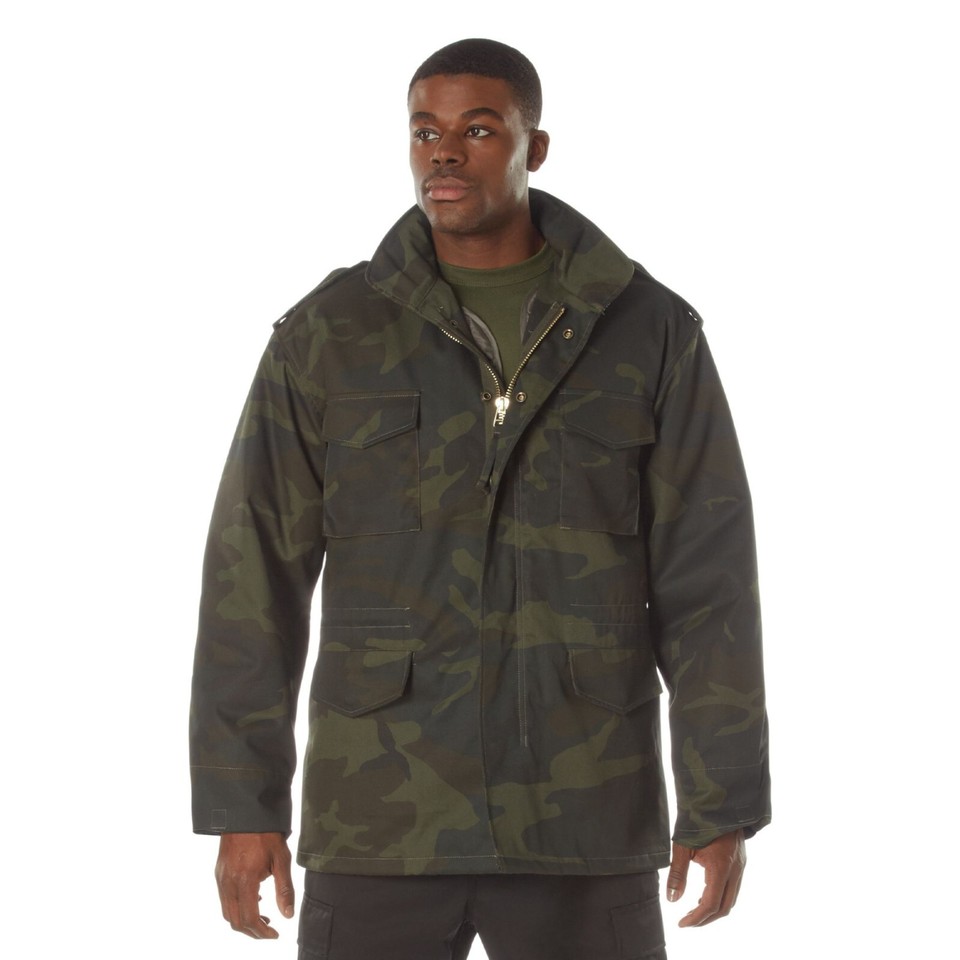 Rothco M-65 Field Jacket and Liner, Tactical Military M65 Coat Uniform ...
