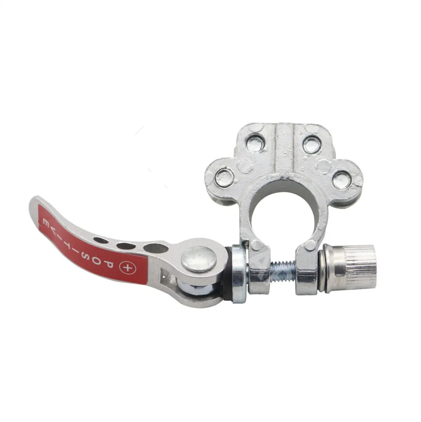 2Pcs Car Battery Terminal Stud Wire Connectors 4 Way Quick Release ...