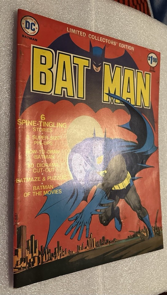 Batman Limited Collectors Edition C-25 G Neal Adams Treasury Sized DC ...