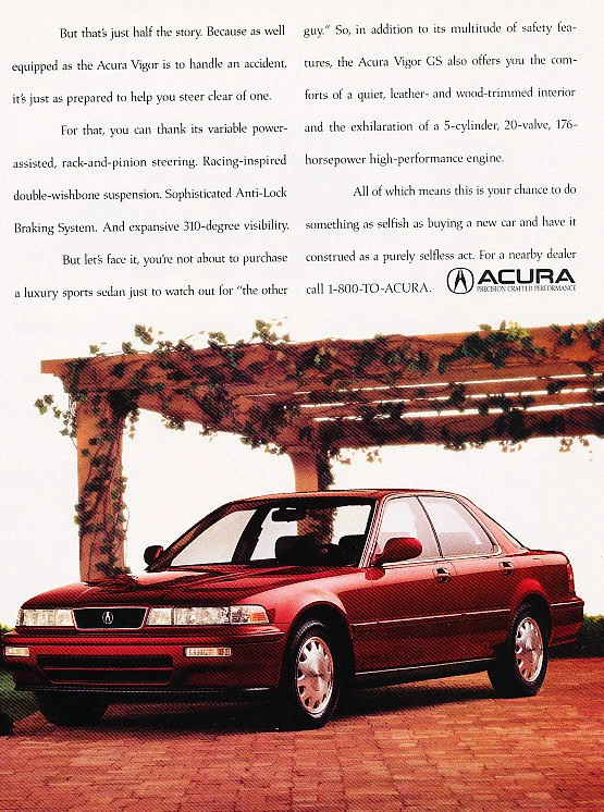 1993 Acura Vigor Gs