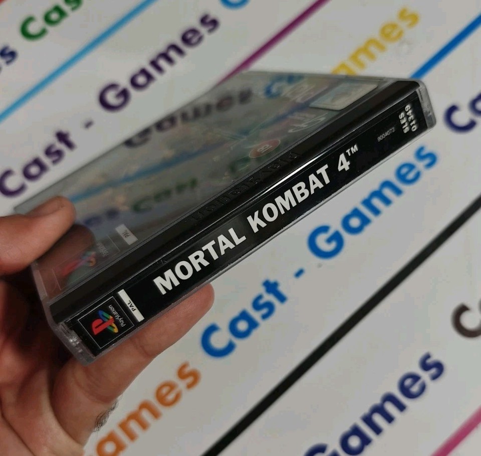 PS1 MORTAL KOMBAT 4 PLAYSTATION 1 PAL EU ITA COMPLETO COME NUOVO MAI ...