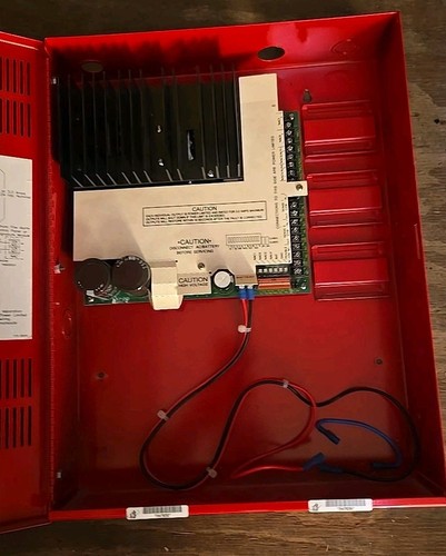 XEdwards EST GE BPS6A 6.5 Amp Fire Alarm Booster Power Supply in ...