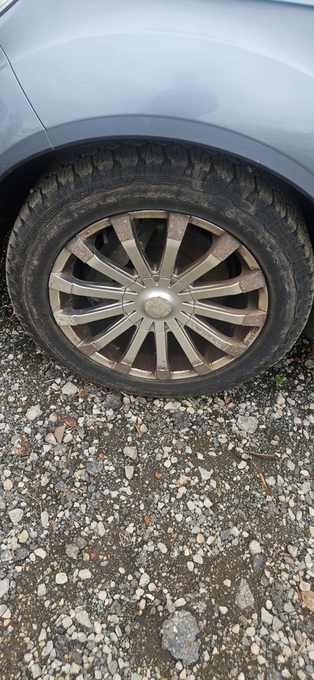 AUDI Q7 VW Touareg ALLOY WHEELS WITH TYRES PDC 5x130 255/50/19 knobbly ...