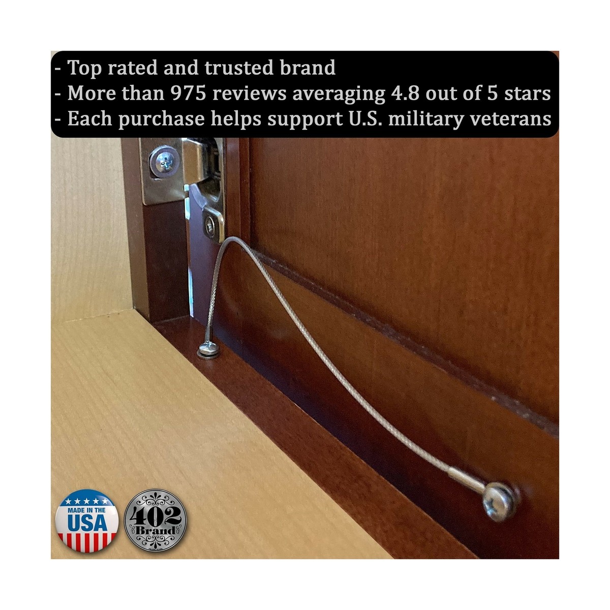 Cabinet Door Restraint Wire | Cabinets Matttroy