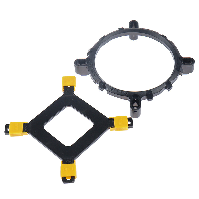 CPU Fan Bracket Radiator PC Cooling Fan Holder For Intel 775 1150 1155 ...