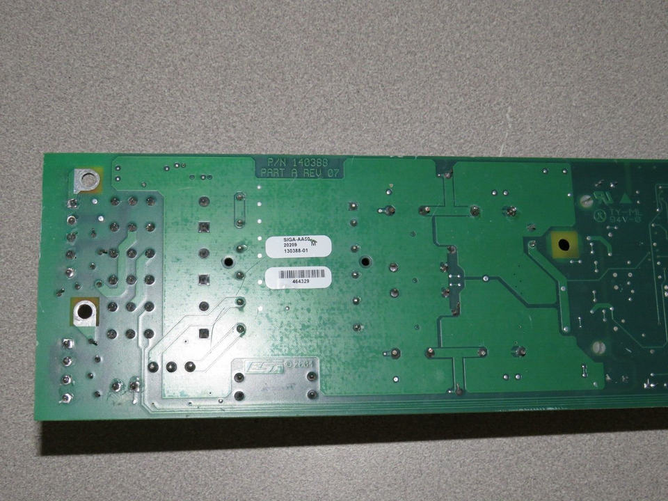 EDWARDS EST SIGA-AA50 INTELLIGENT AUDIO AMPLIFIER FIRE BOARD | eBay