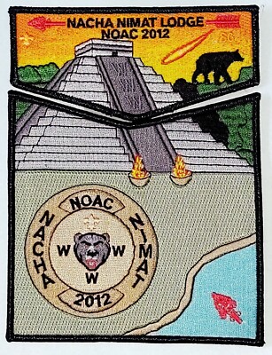 Boy Scout OA 86 Nacha Nimat Lodge 2012 NOAC Flap Set | eBay