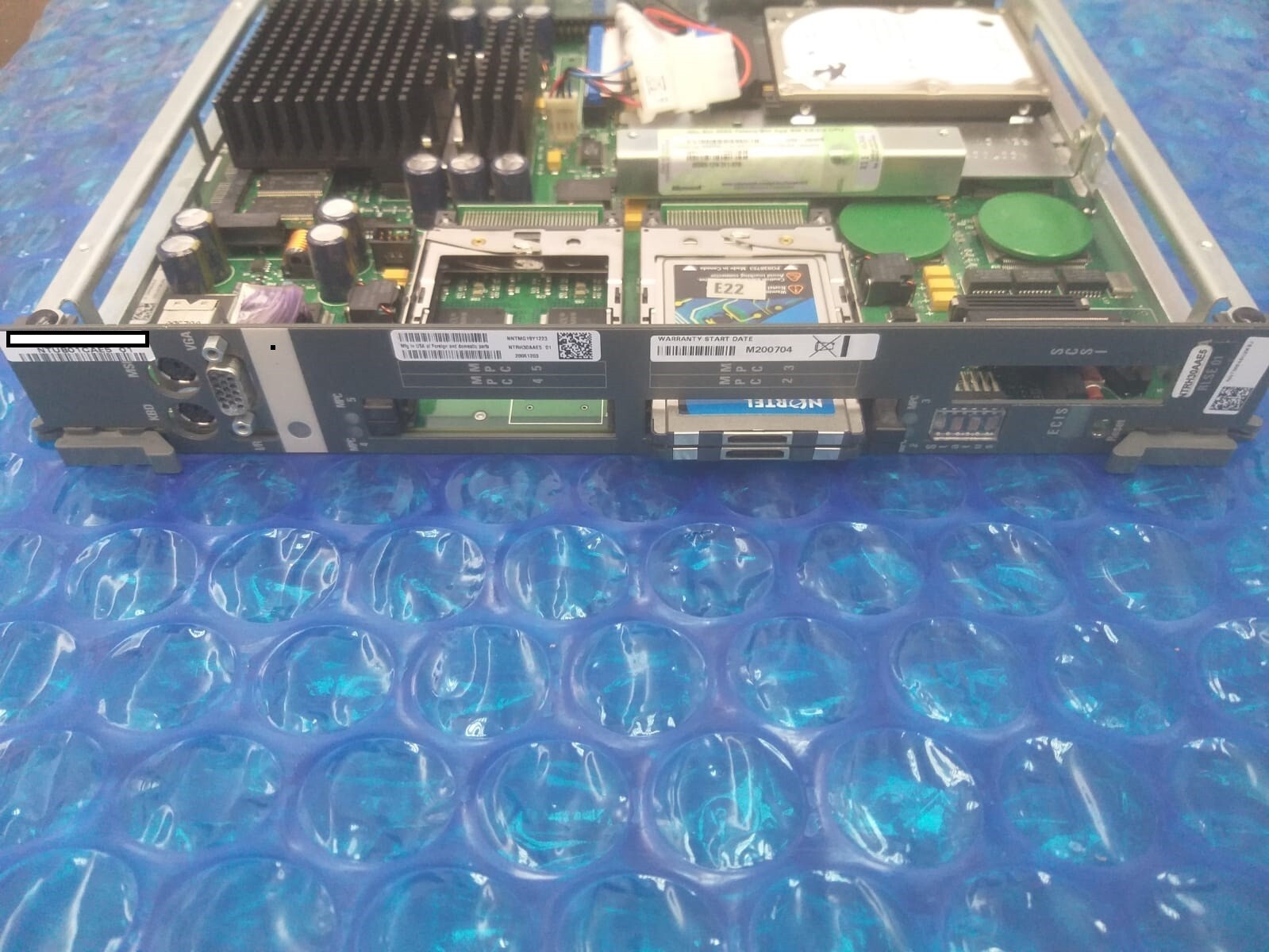Nortel NTUB01CAE5 / NTRH30AAE5 CallPilot 201I server channel w/250 ...