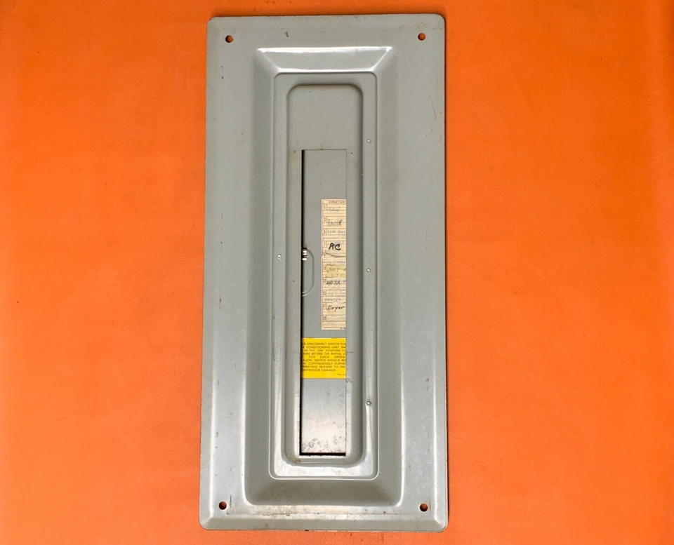 Pushmatic Gould ITE Siemens Electri-Center Panel Cover 20 Space 100 Amp ...