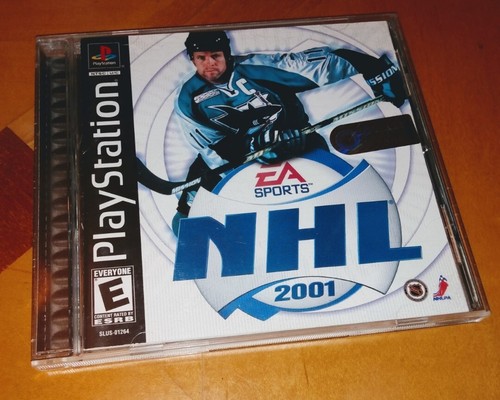 PlayStation EA Sports NHL Video Game disc 2001 E (2000) 1422507 NTSC UC ...