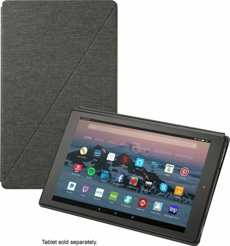 Amazon Fire HD 10 inch Tablet Case for 7th and 9th Generations - Black ...
