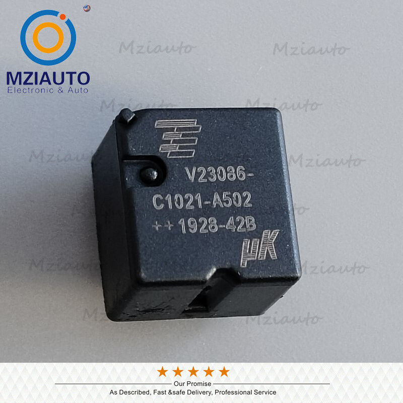 5PCS Automotive Power Relay For Tyco V23086-C1021-A502 4Pin 12VDC 30A ...