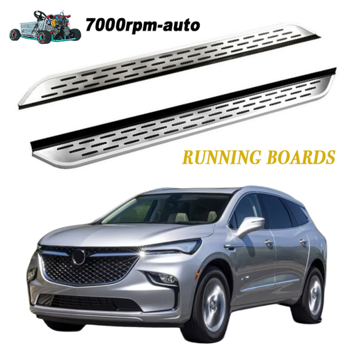 2PCS Side Steps Runing Boards Fits for Buick Enclave 2018-2023 Nerf Bar ...