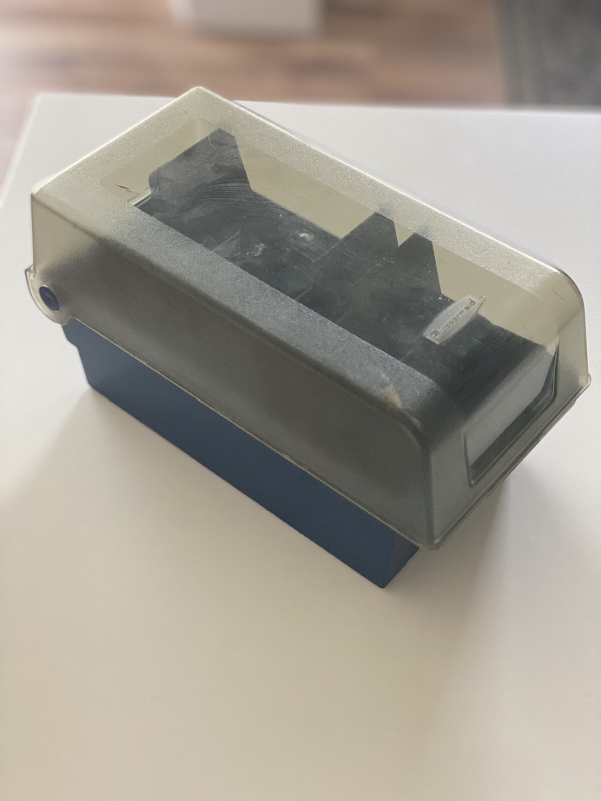 Rubbermaid Micro Computer Accessories Storage Container With Dividers 3 ...