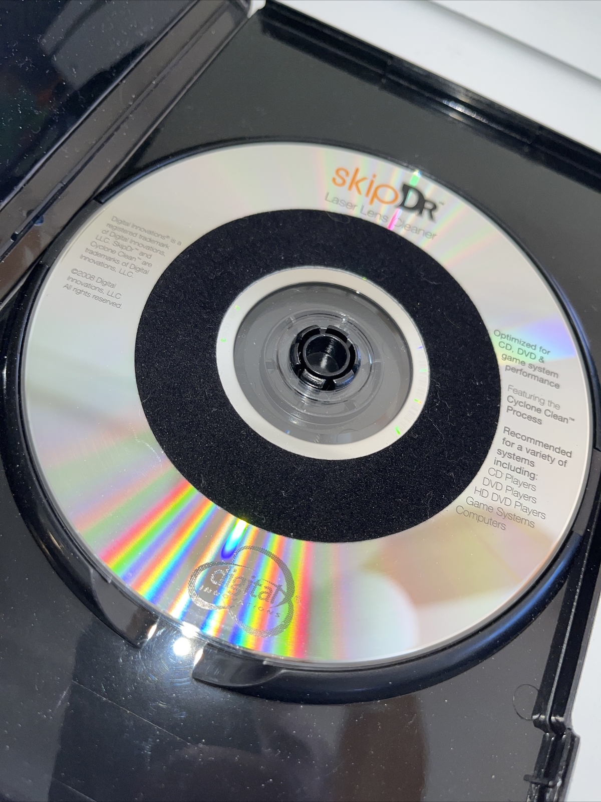 Skip Dr Laser Lens DVD Cleaner 10 Brush Cyclone Clean Process - Melanie ...