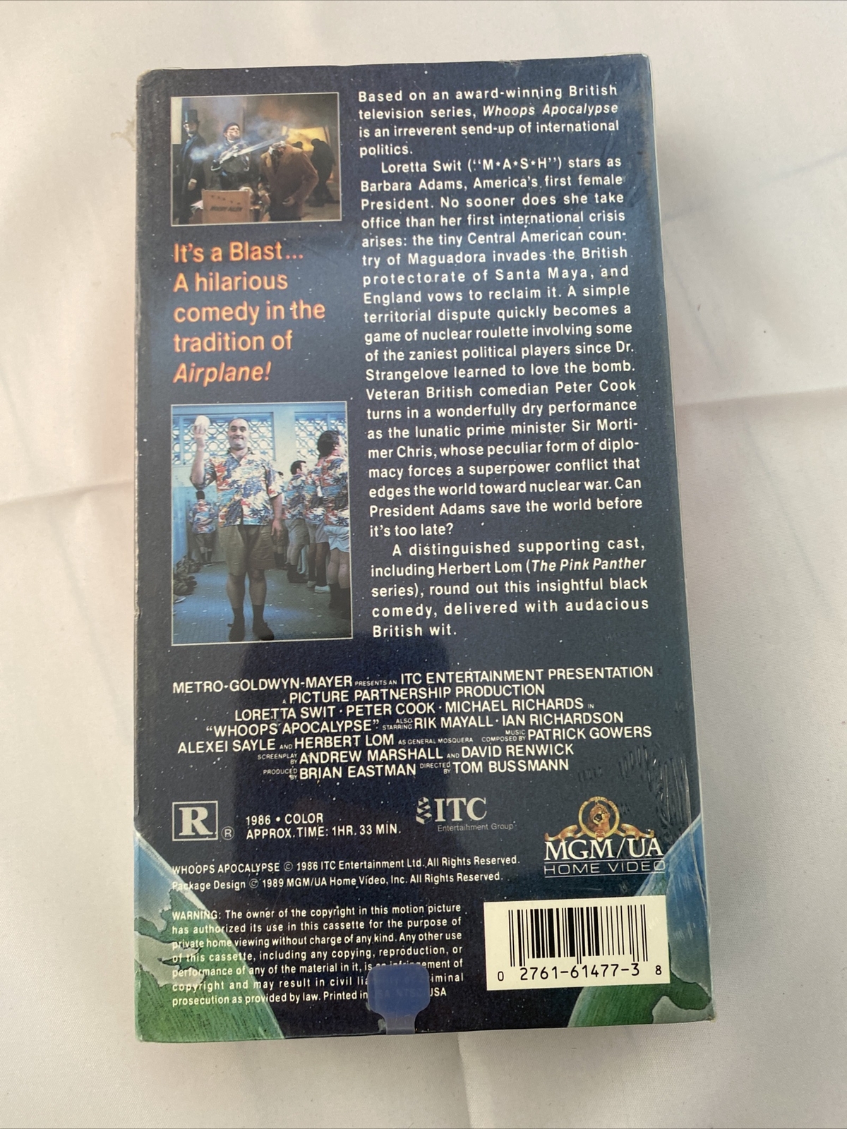 Whoops Apocalypse (VHS, 1989) for sale online | eBay