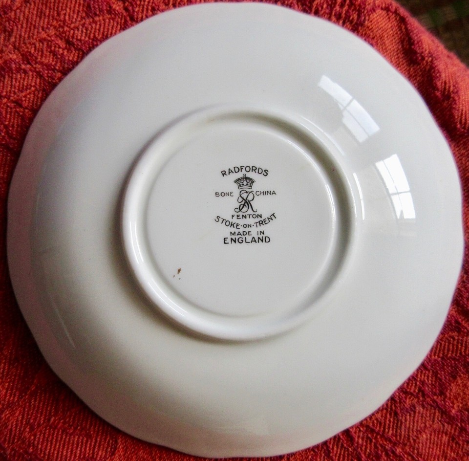 Radfords Fenton Antique Art Deco Large Pink Roses Bone China Cup ...