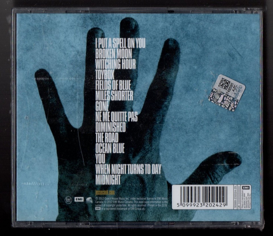 JESSE COOK - THE BLUE GUITAR SESSIONS (2012) SEALED CD | eBay