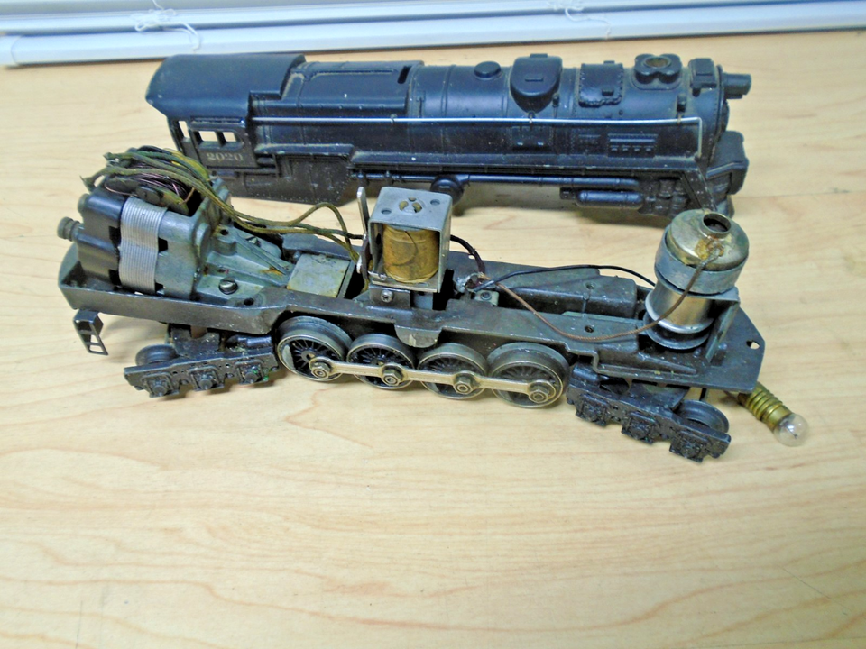 Lionel PostWar 2020 PRR Turbine Steam Loco 6-8-6 Motor Good FIX-PARTS ...