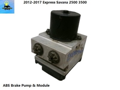 22792968 12 13 14 15 16 17 Express Savana 2500 Anti-Lock ABS Brake Pump ...