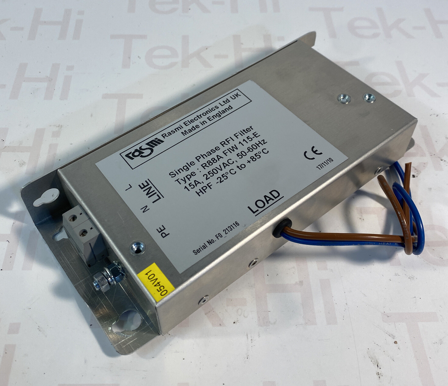 RASMI ELECTRONICS R88A-FIW-115-E RFI FILTER R88AFIW115E OVERNIGHT ...