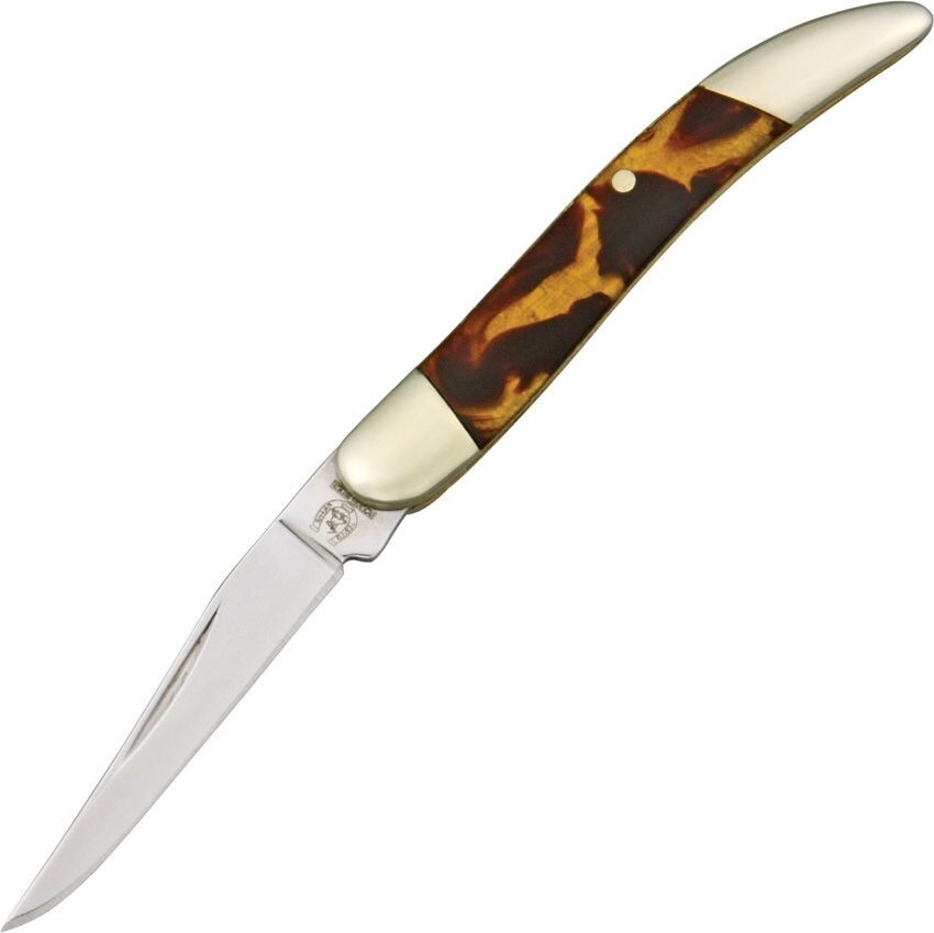 Texas Toothpick Pocket knife tortoise shell handle Mini Rough Ryder | eBay