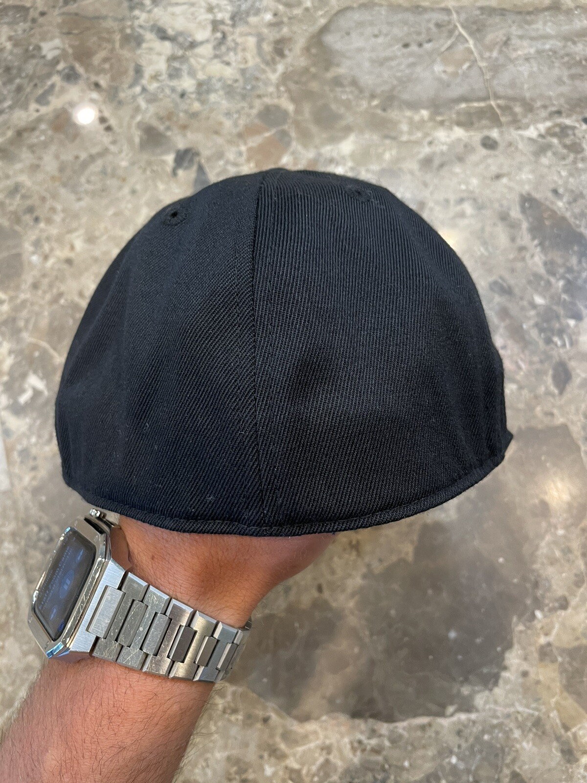 Custom Nike Hat WHITE PYTHON SWOOSH lids fitted 7 1/4… - Gem