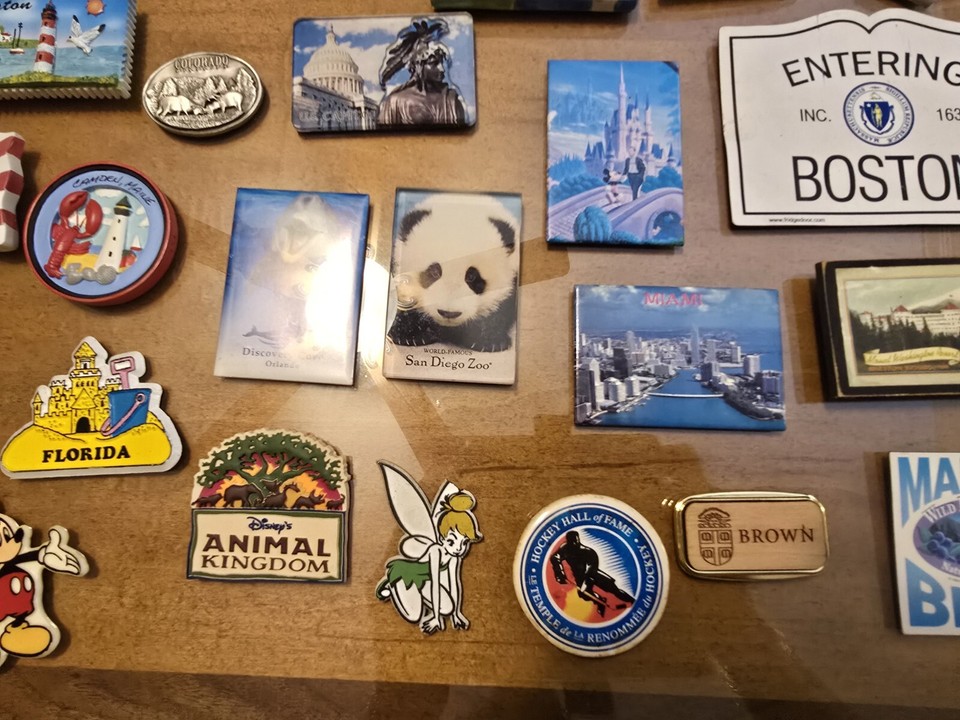 Lot Of 57 USA State Travel Destination Refrigerator Magnets | eBay
