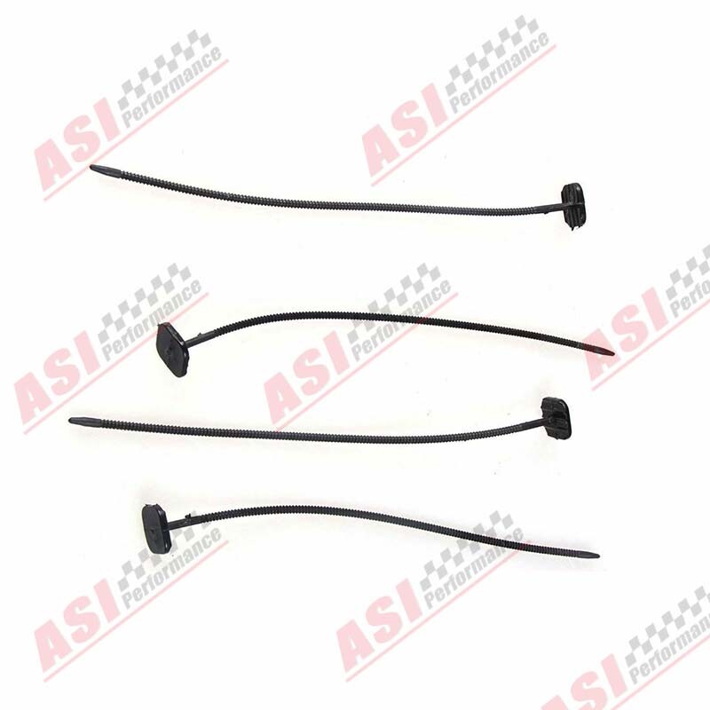 4 Pack Electric Radiato Fan Tie Strap Mounting Kit Zip Ties Straps Tabs ...