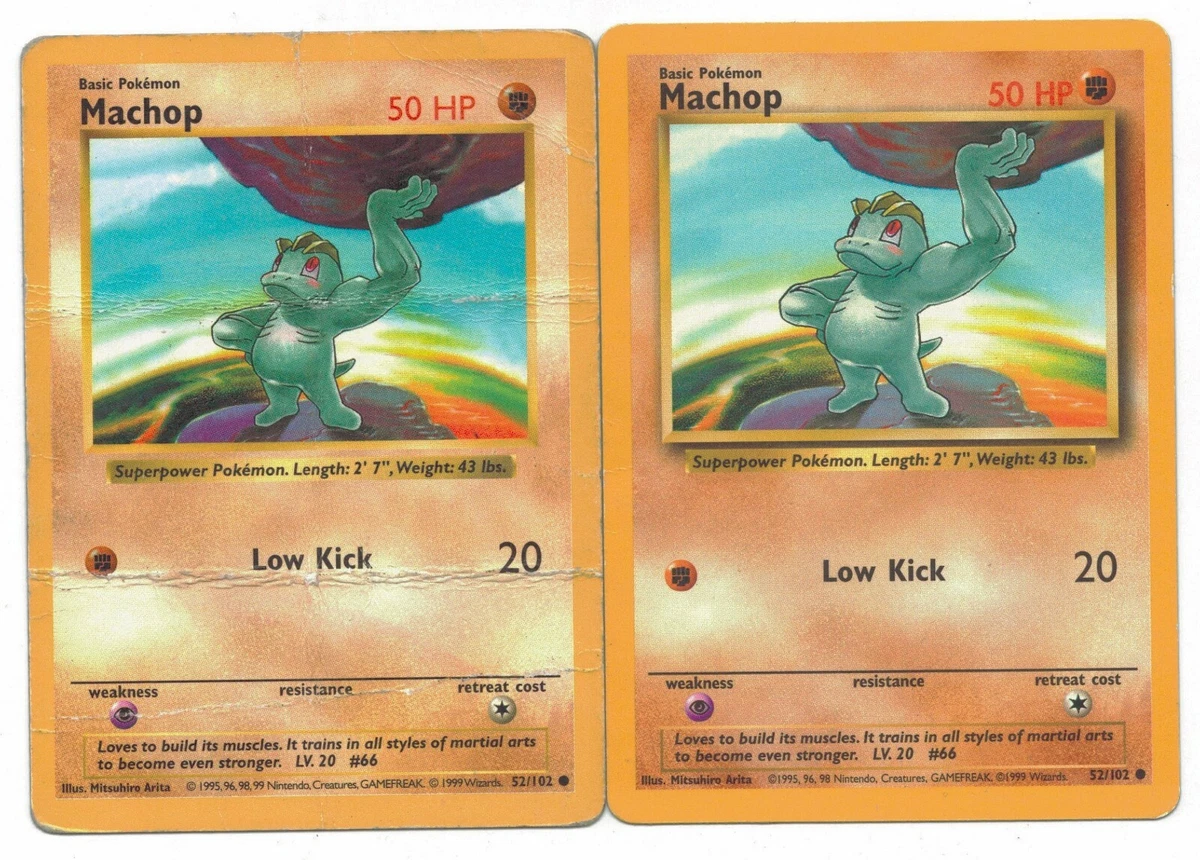 Machop Card