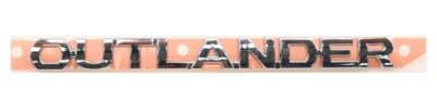 NEW OEM Mitsubishi OUTLANDER Liftgate Chrome Lettering Badge 7415A196 ...