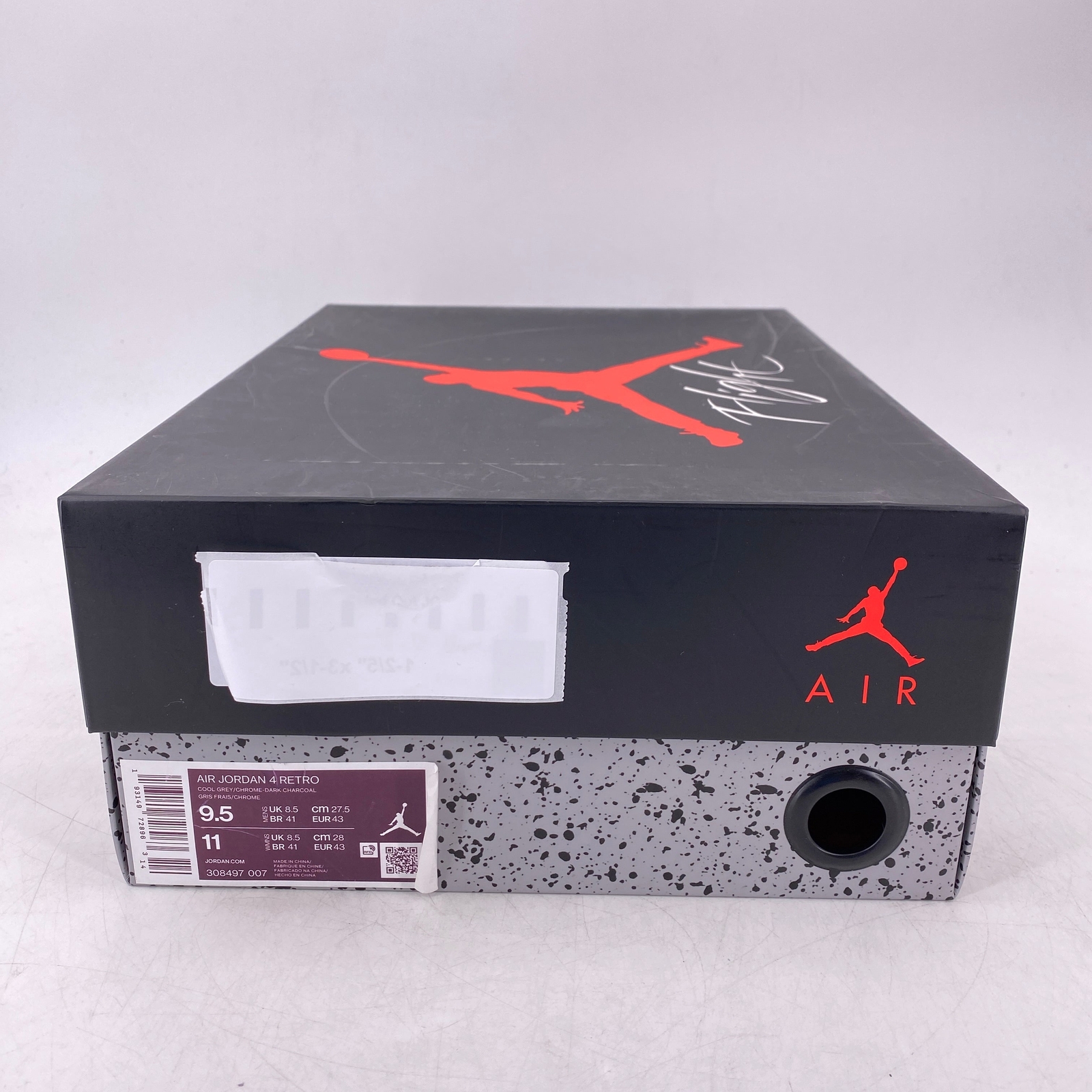 Air Jordan 4 Retro "COOL GREY" 2019 - Size 9.5 - 308497 007 (12170-8 ...